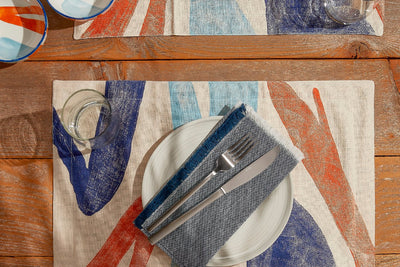 Discover Modern Dinnerware, Colorful Glassware, Artsy Linen