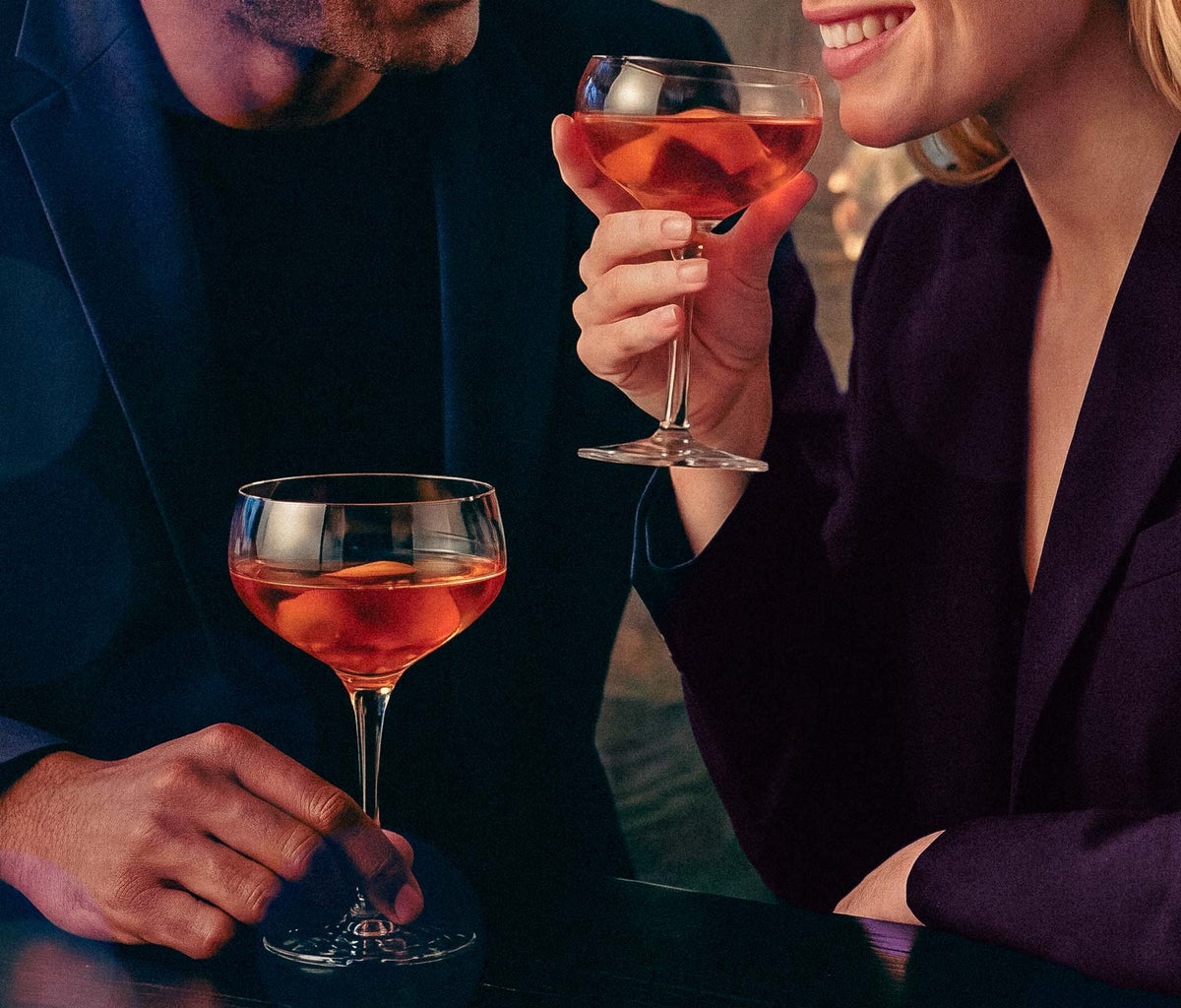 Gatsby Coupette Champagne & Cocktail Glass Set | Lollygag.co