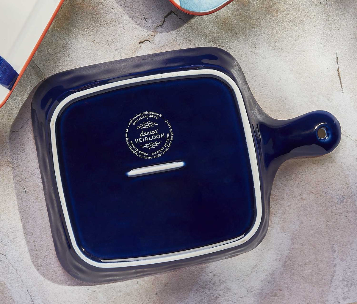 Modern Abstract Colorful Painted Porcelain Tapas Plates - lollygag