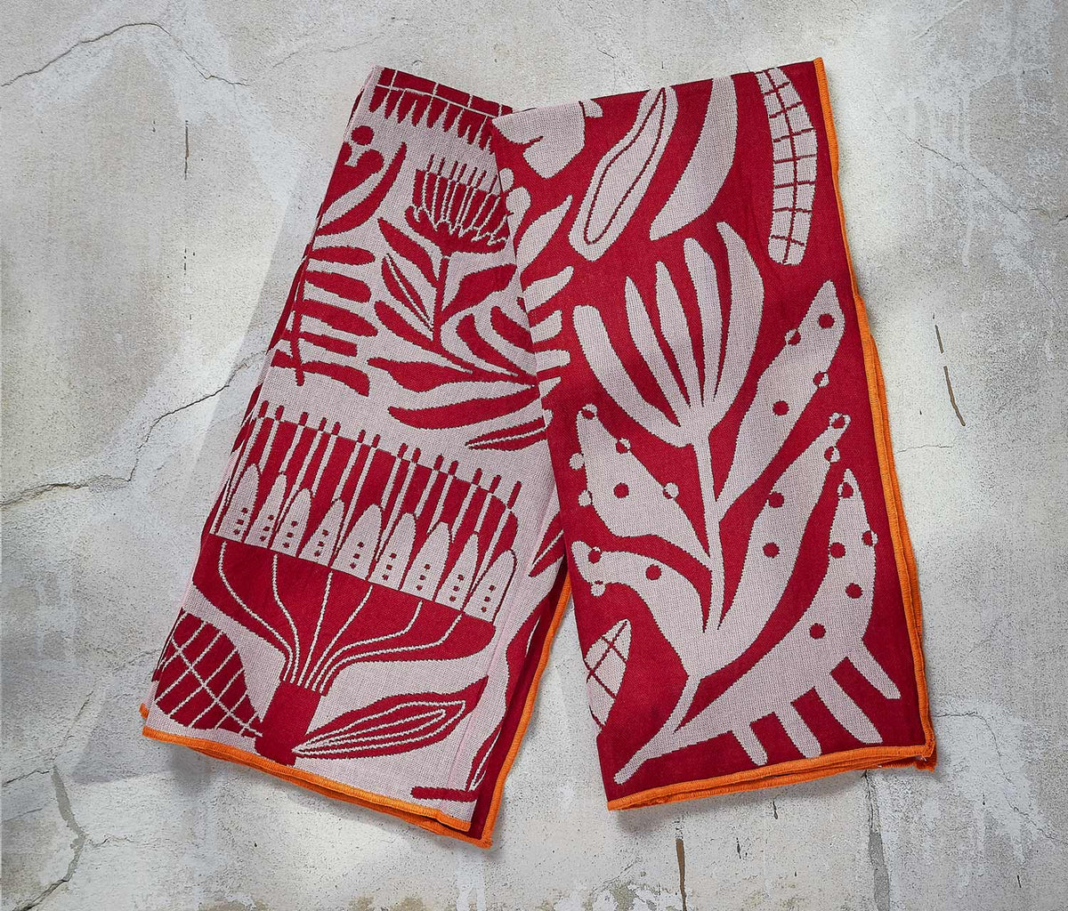 Venus Flytrap Double Jacquard Cloth Dishtowel Set | Lollygag.co