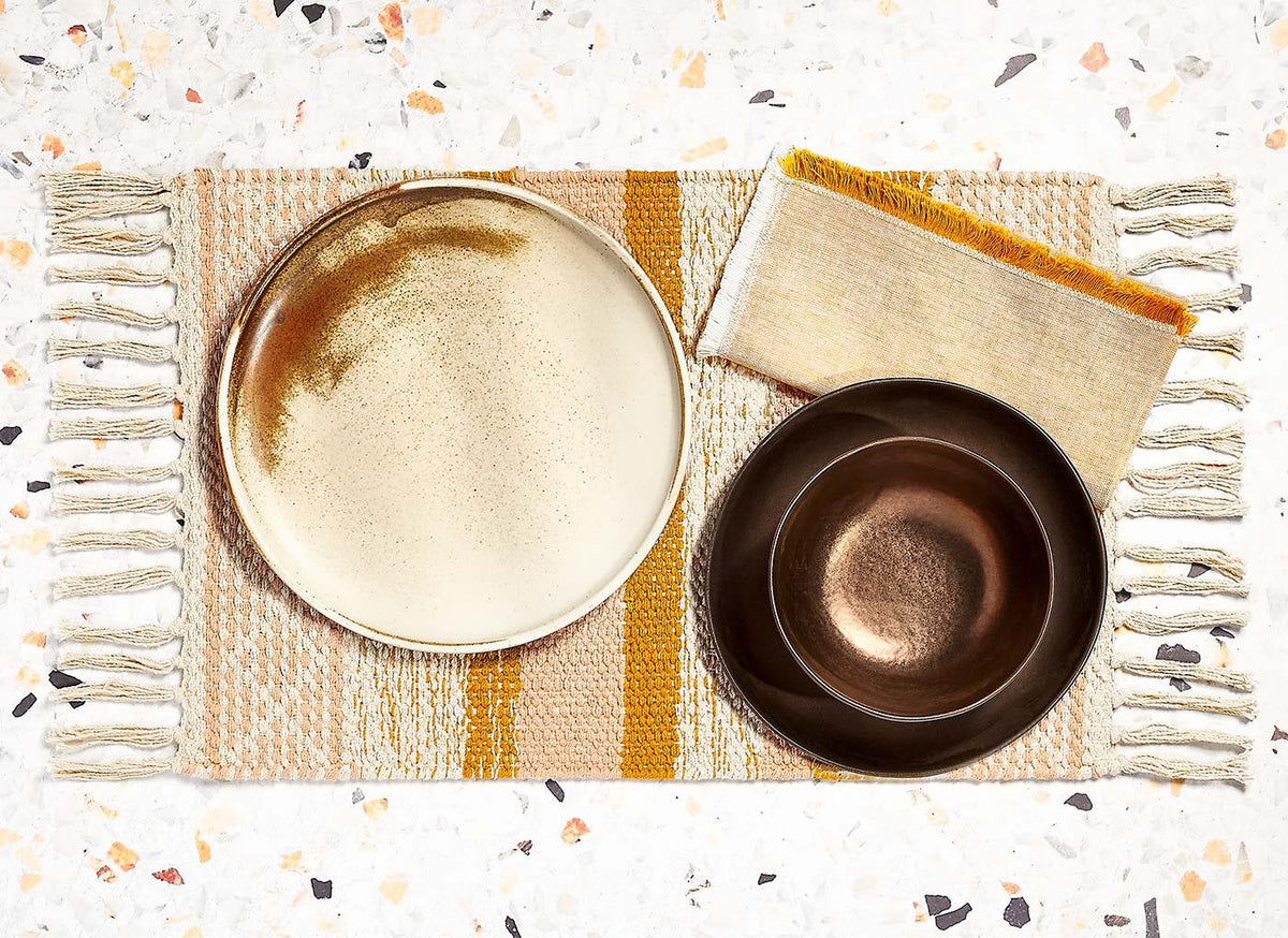 Curated Sunrise, Sunset Modern Dinnerware Set